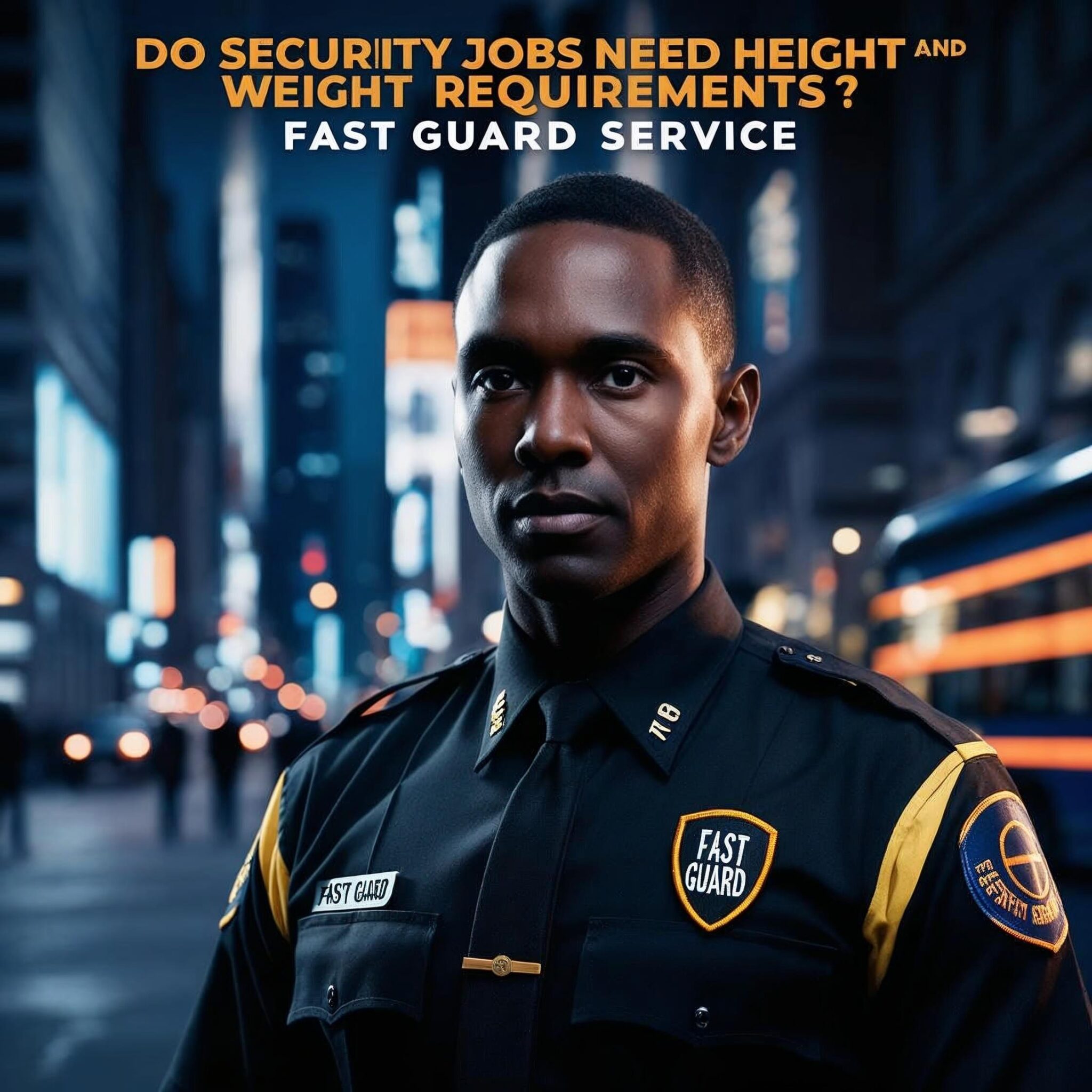 Do Security Jobs Need Height and Weight Requirements?