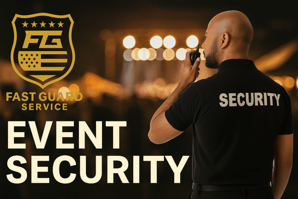 Why a Professional Security Guard Service Is Essential for Every Event ...