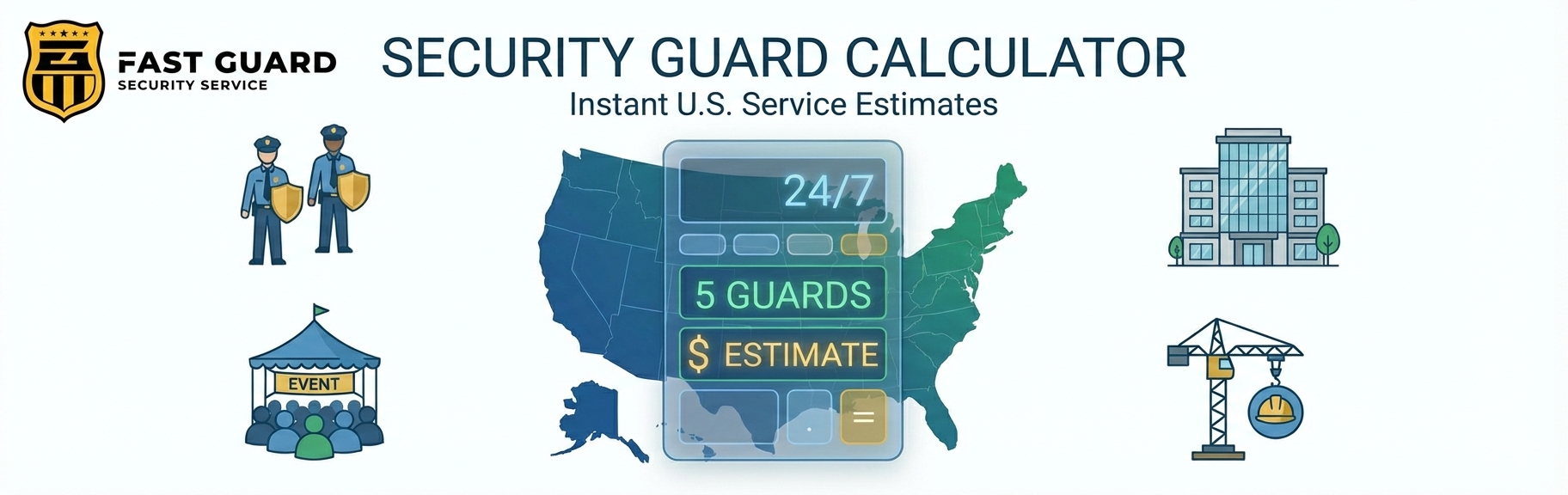 Guard Pay & Requirement Calculator – Estimate Guards Needed